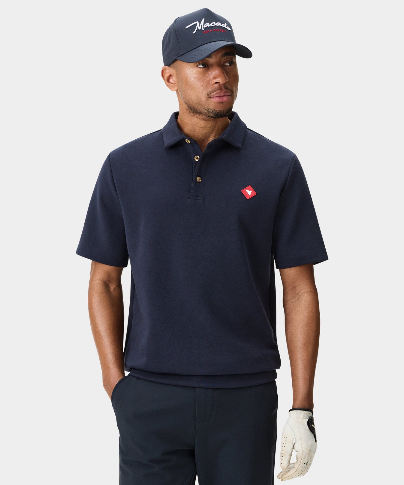 TX Relaxed Shirt - Dark Blue – Macade Golf