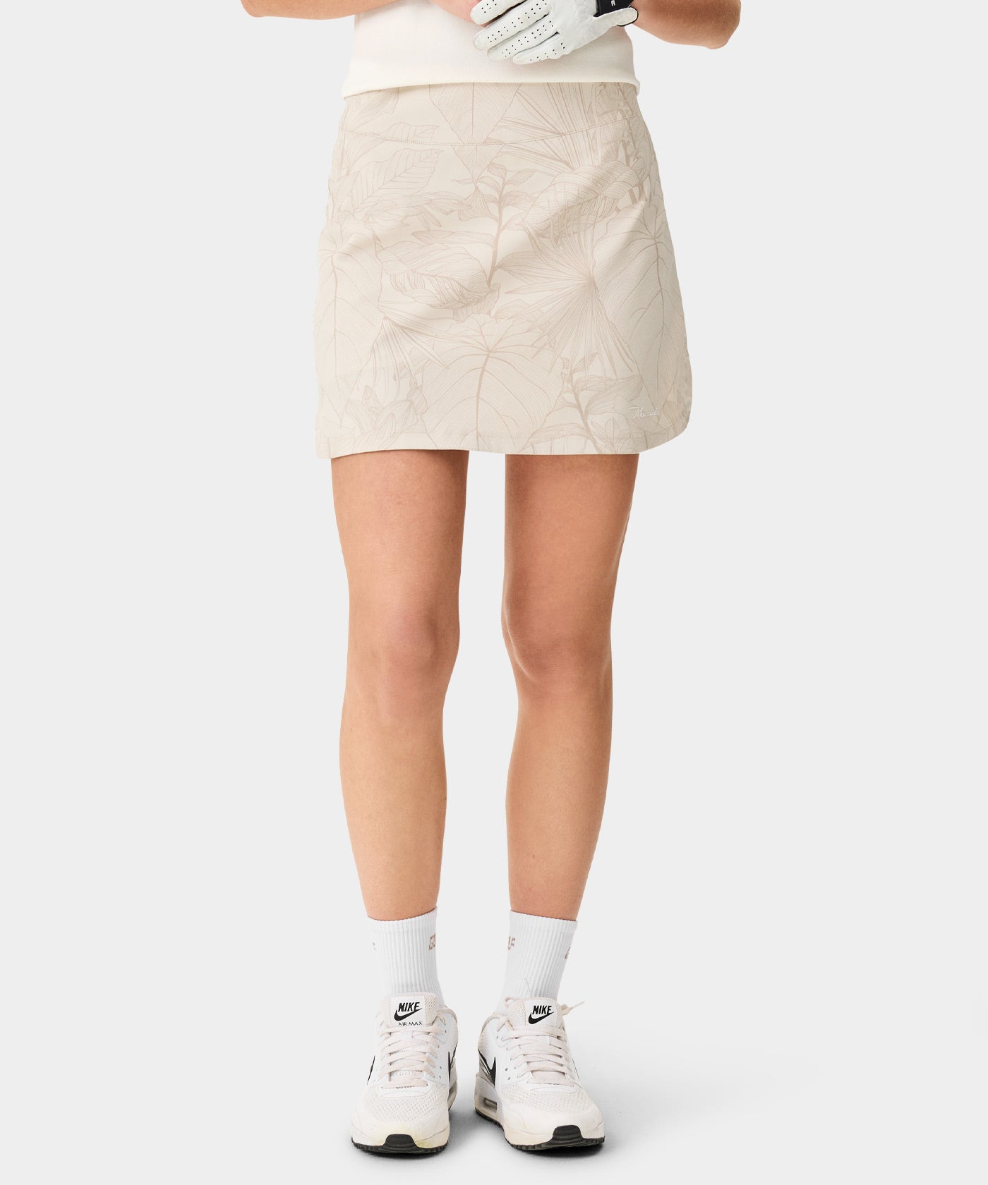 Kaya Flex Skort - Palm – Macade Golf