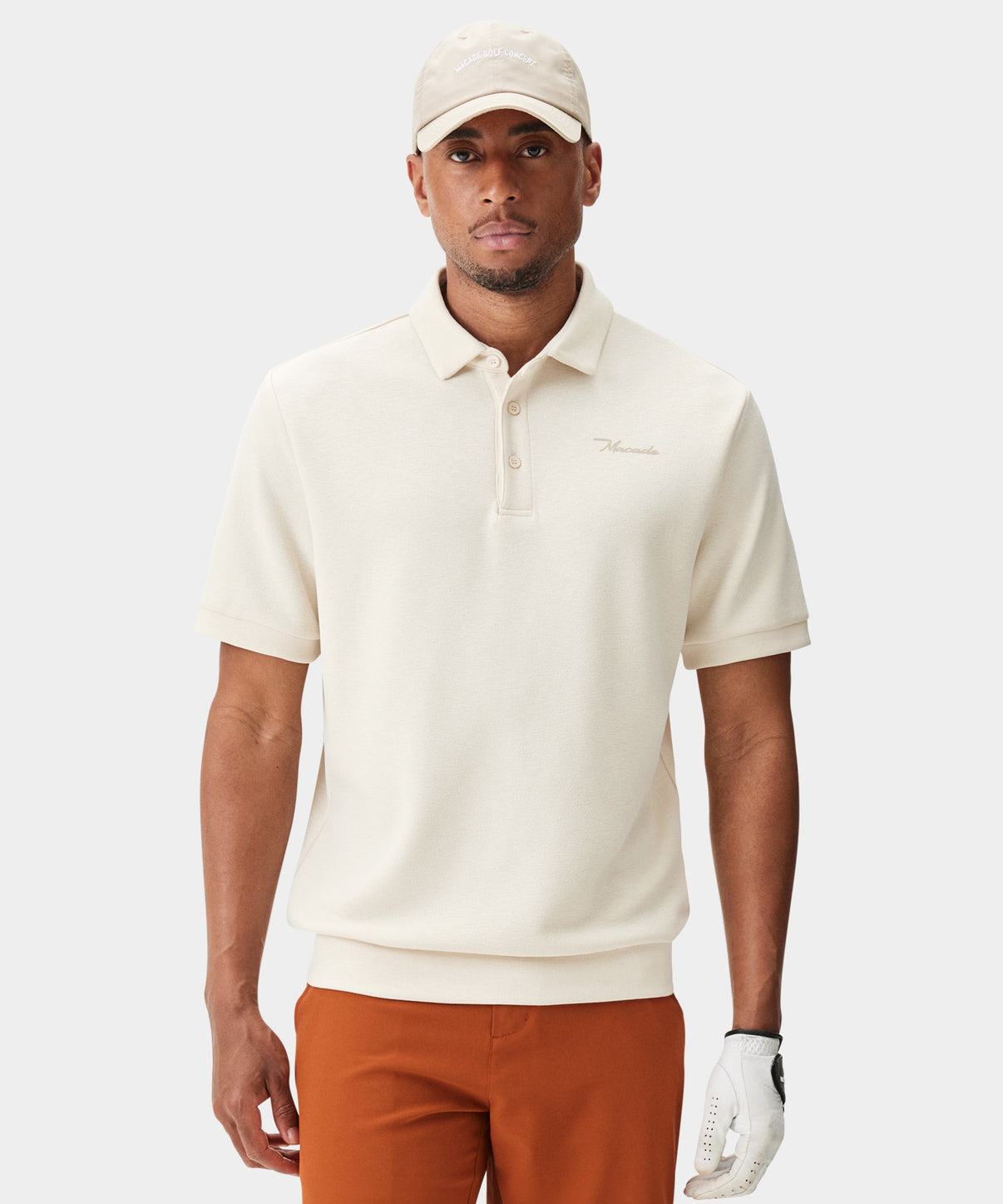 Wade Alabaster Tech Shirt – Macade Golf