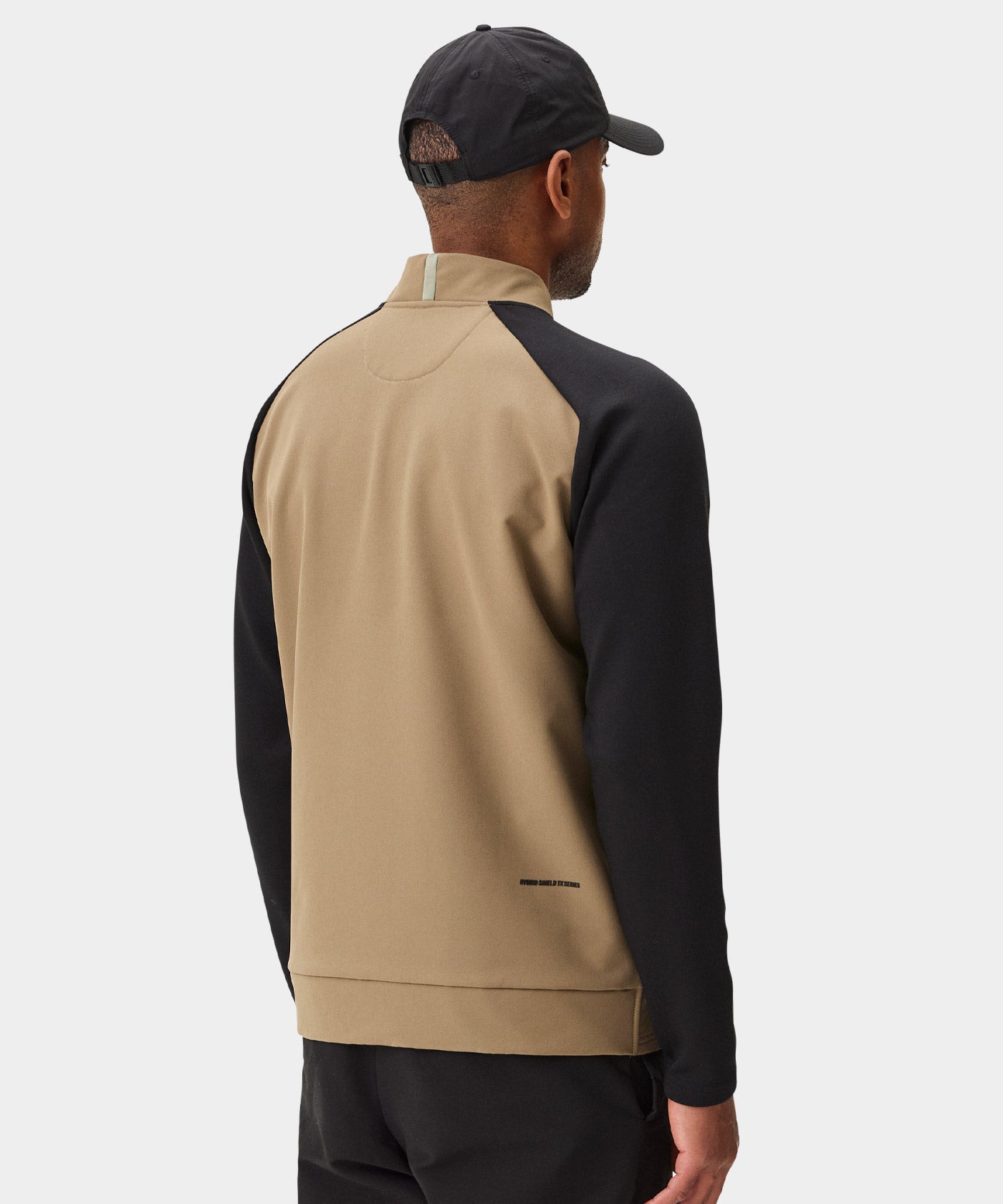 Tan Hybrid Shield TX Quarter Zip – Macade Golf
